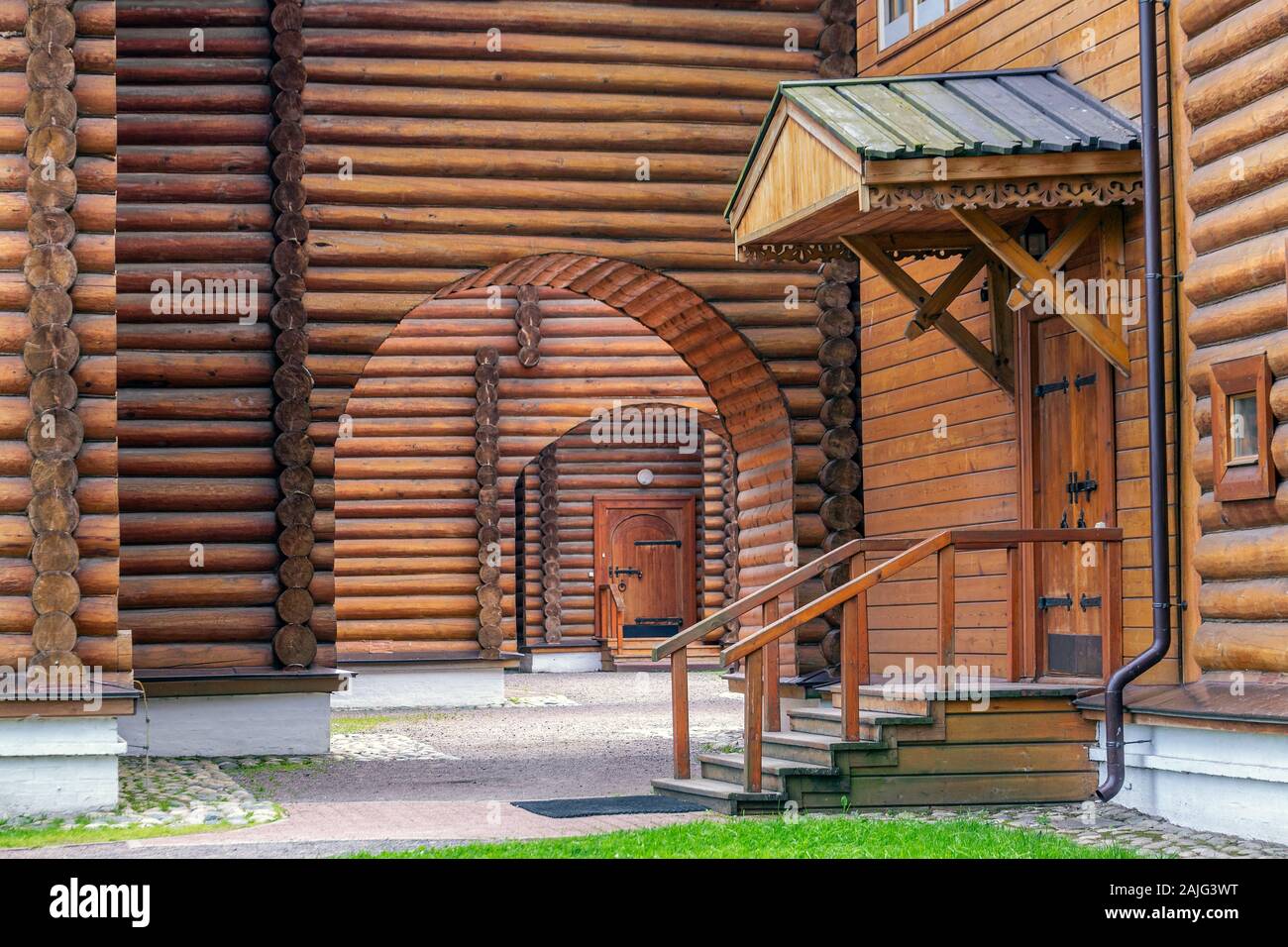 Wooden palace of tzar Aleksey Mikhailovich in Kolomenskoe ...