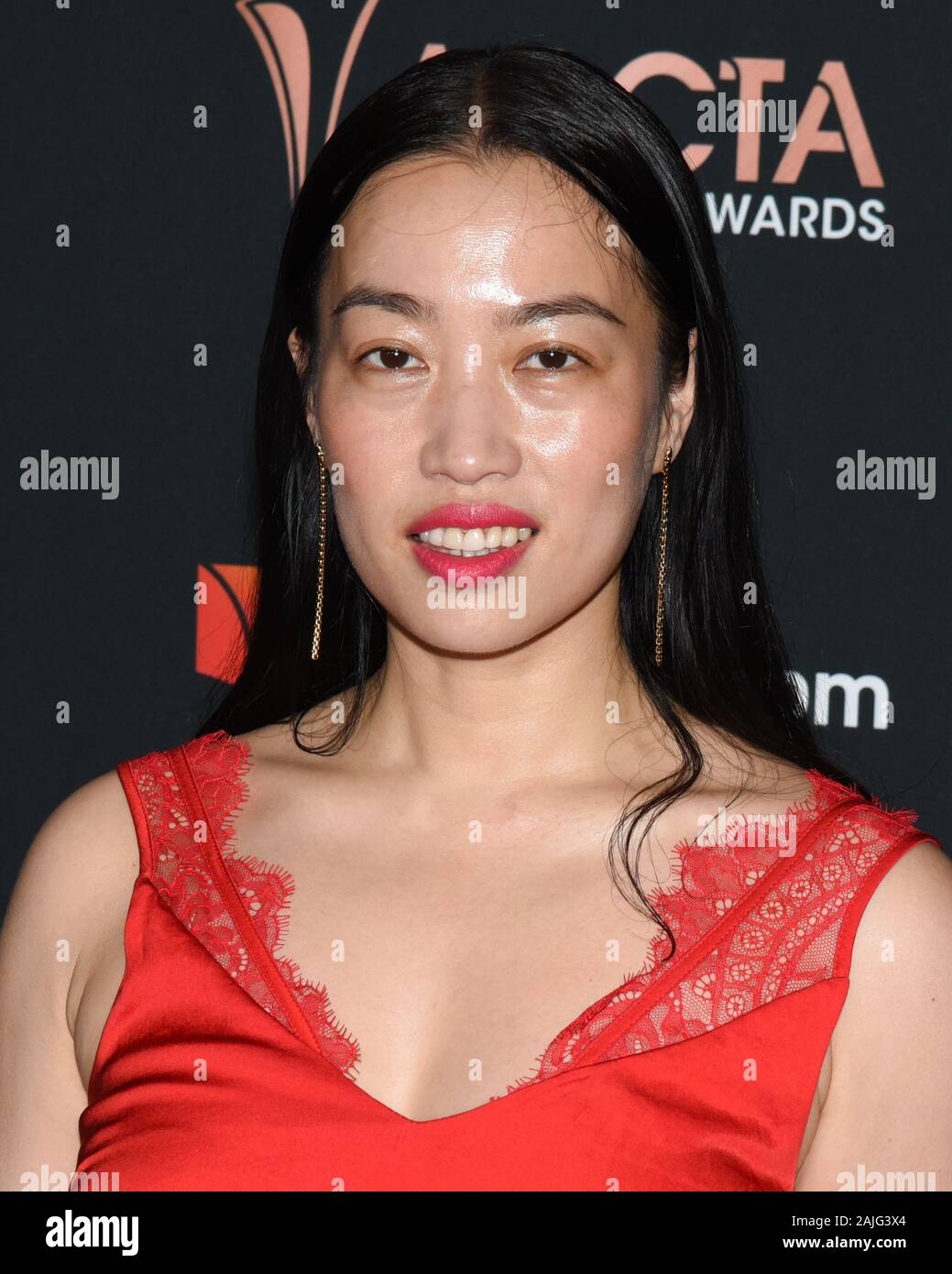 January 3, 2020, West Hollywood, California, USA: Yi Zhou attends at ...