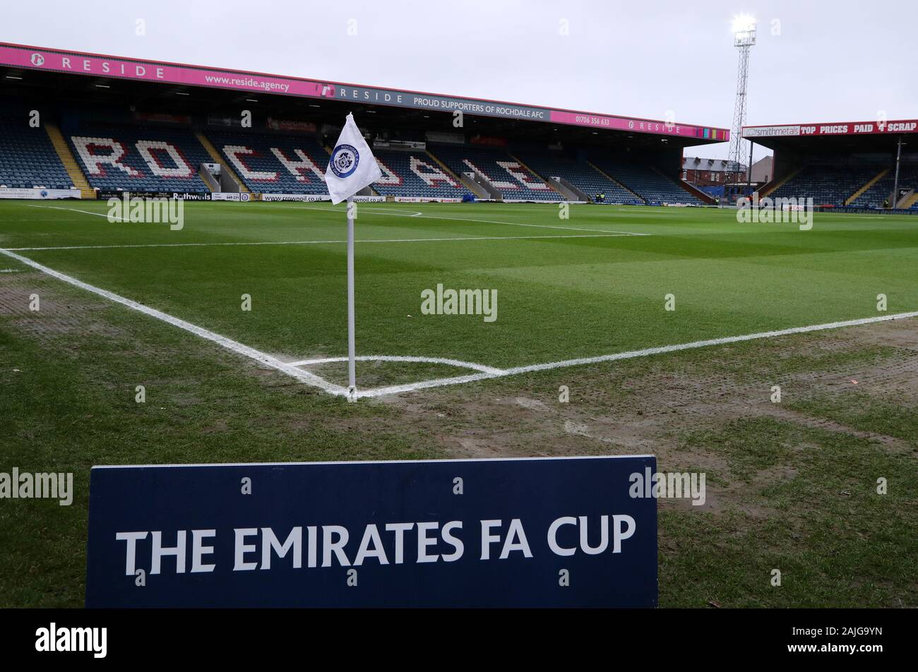 Rochdale crown oil arena general view hi-res stock photography and ...