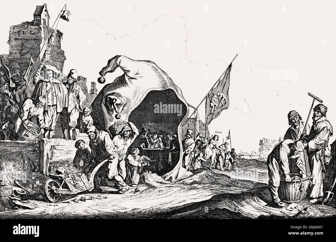Satirical cartoon 17th century hi-res stock photography and images - Alamy