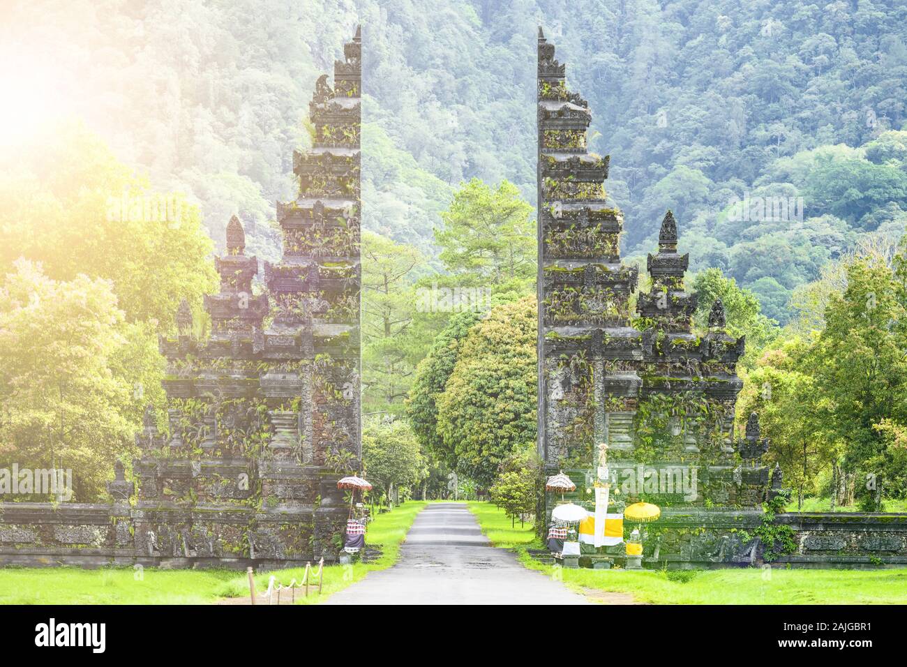 Stunning view of the Handara Iconic Gate located in North Bali ...