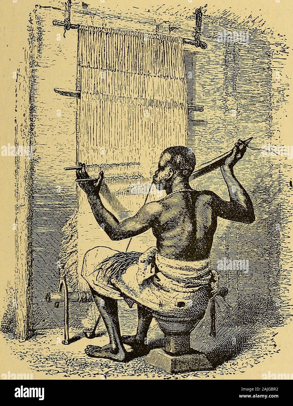 Cotton weaving: its development, principles, and practice . Fig. 12 ...