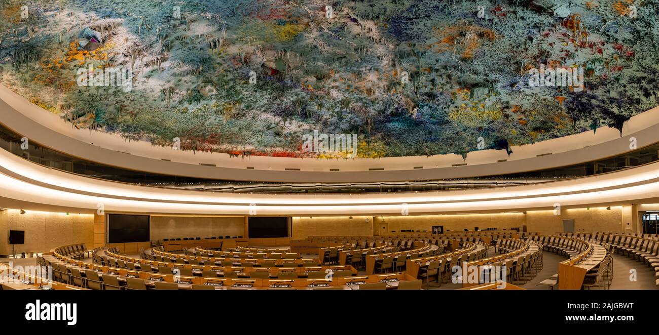 United Nations Headquarters Interior Stock Photos & United Nations ...