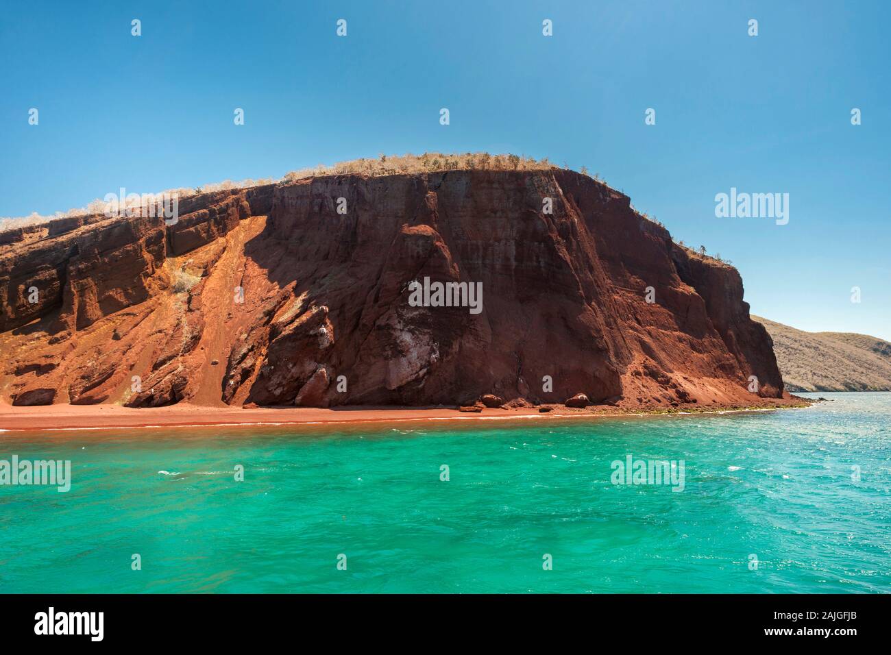 Rabida island, Galapagos, Ecuador Stock Photo - Alamy