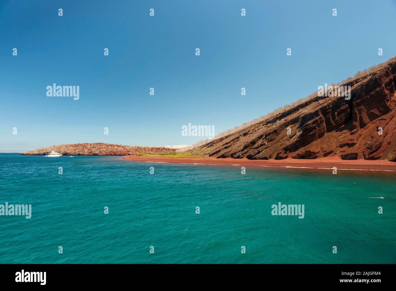 Rabida island, Galapagos, Ecuador Stock Photo - Alamy