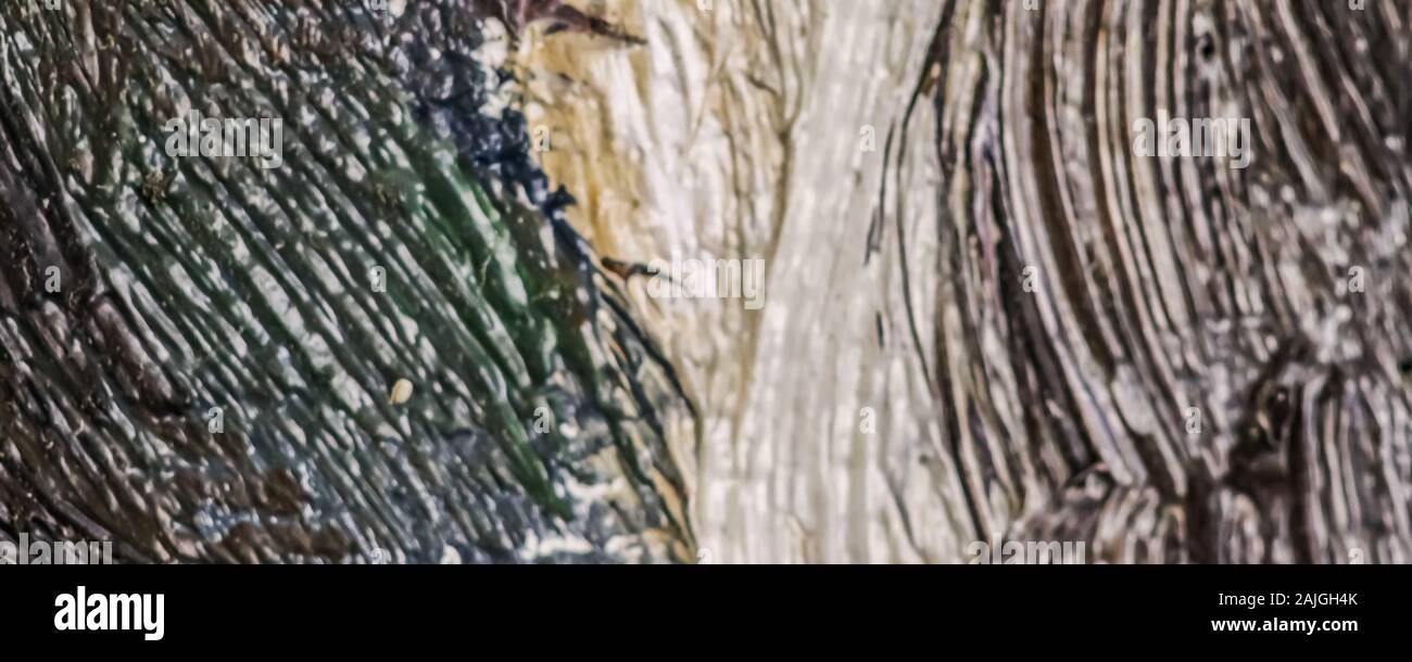 Stroke, artwork and palette concept - Abstract vintage brush strokes on ...