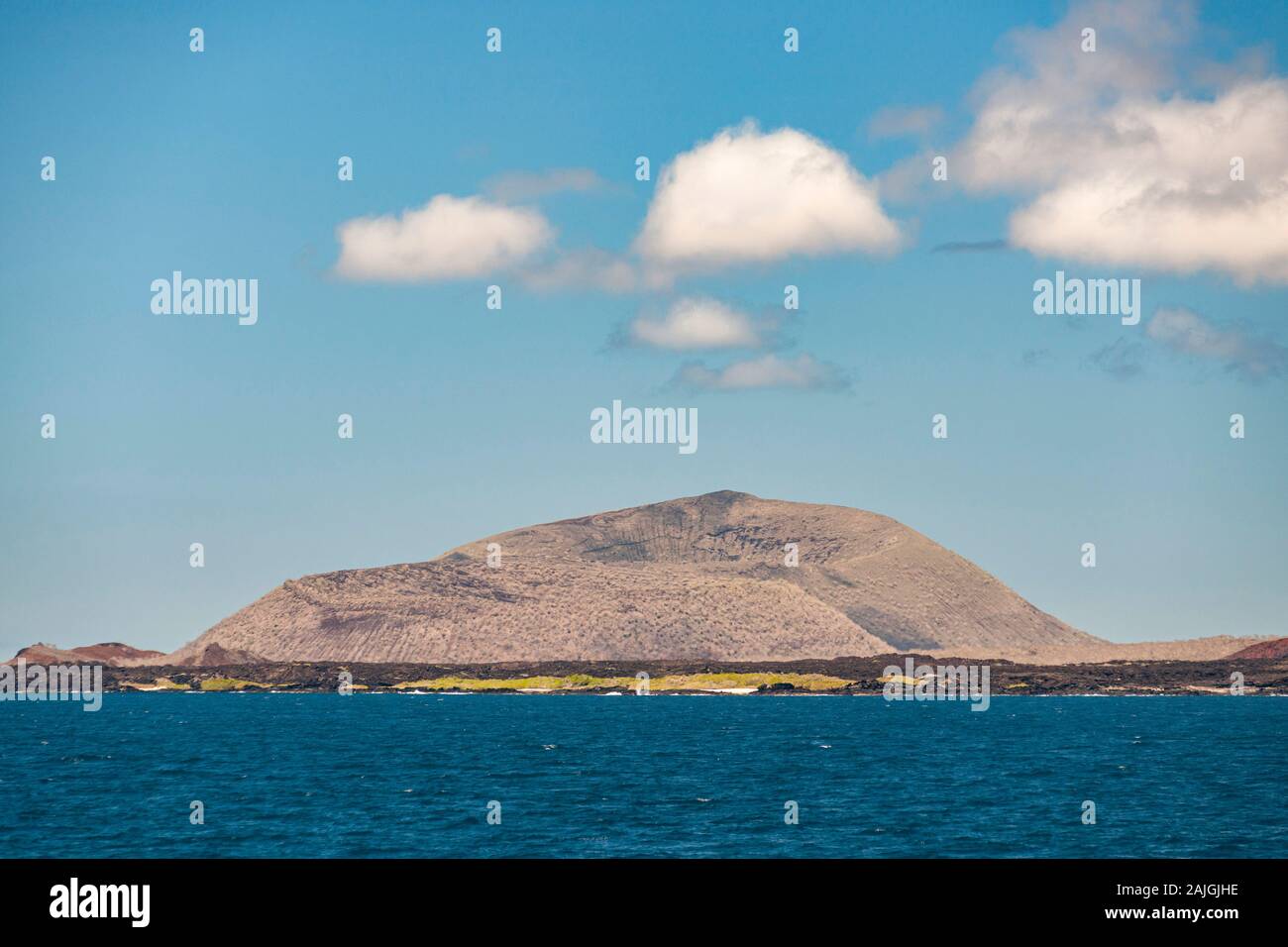 Volcanic craters on Santiago island, Galapagos, Ecuador Stock Photo - Alamy