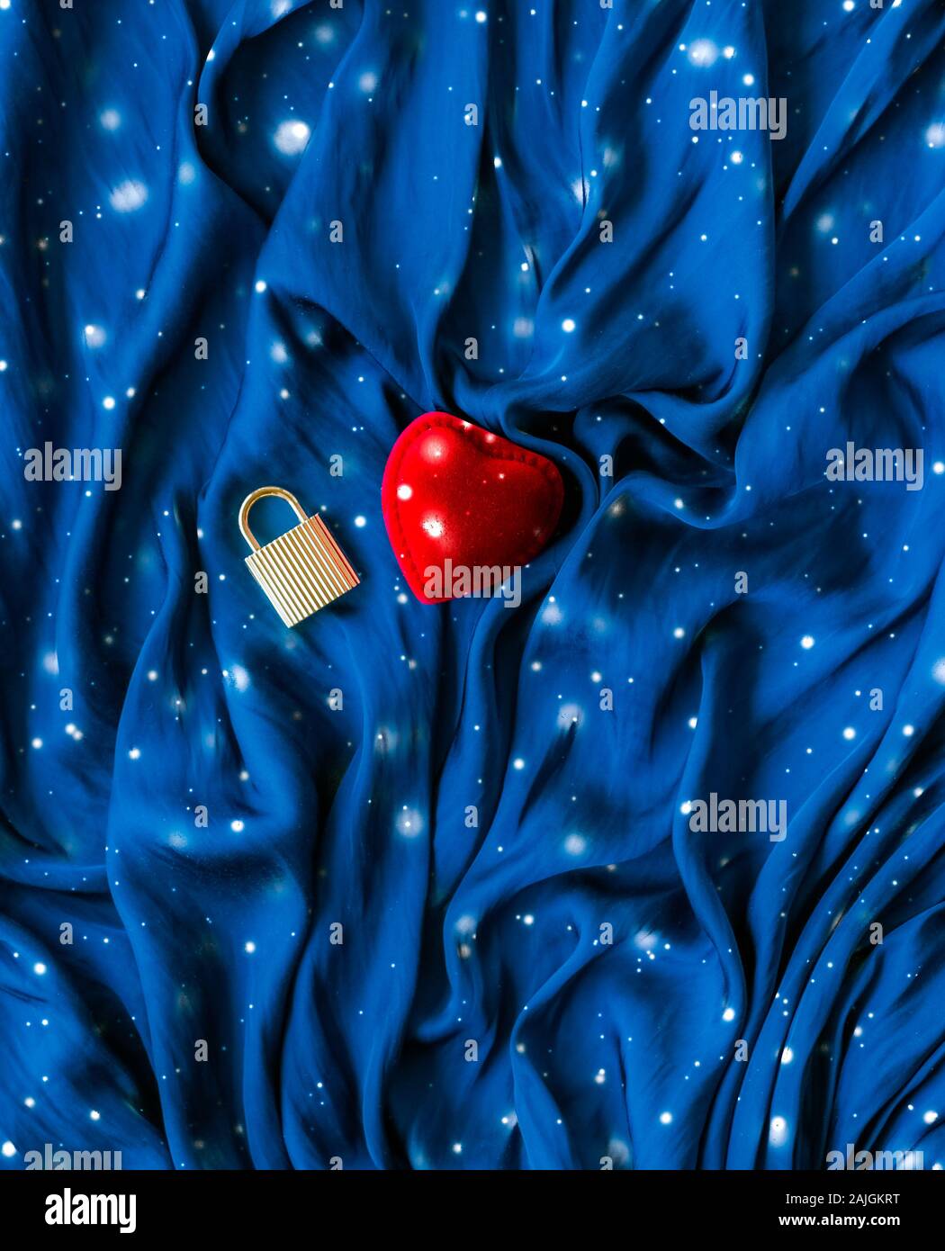 Romance, surprise and holidays concept - Valentines Day abstract ...