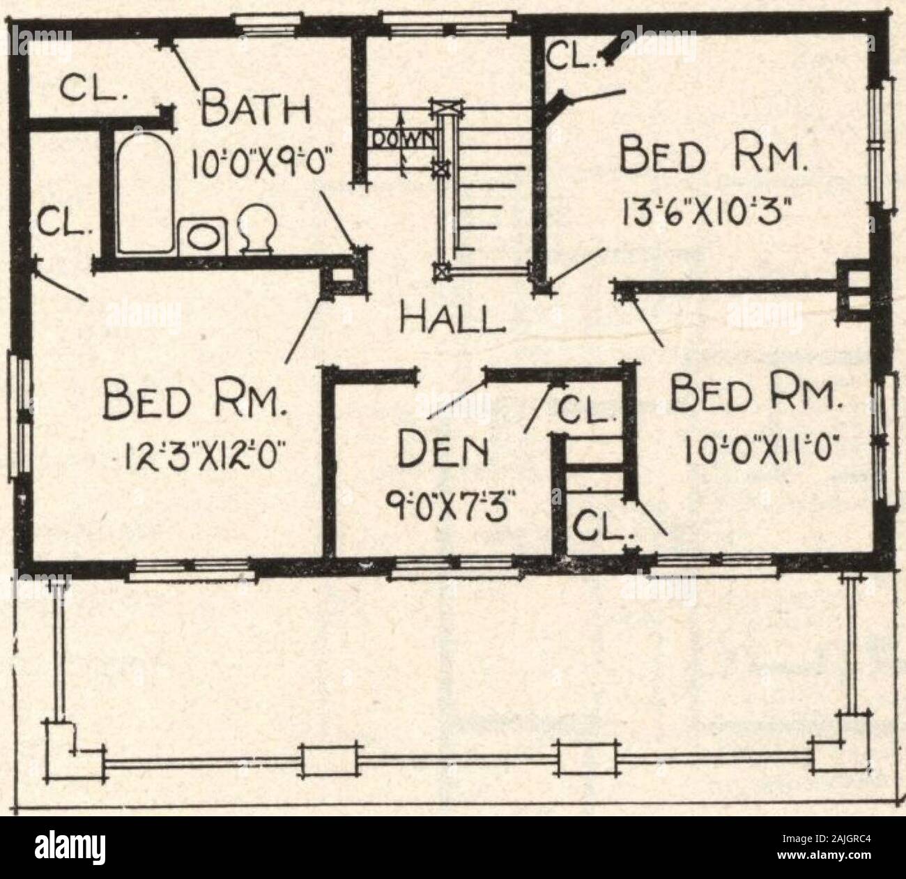 Cement houses and how to build them. . First Floor Flan Blue prints ...