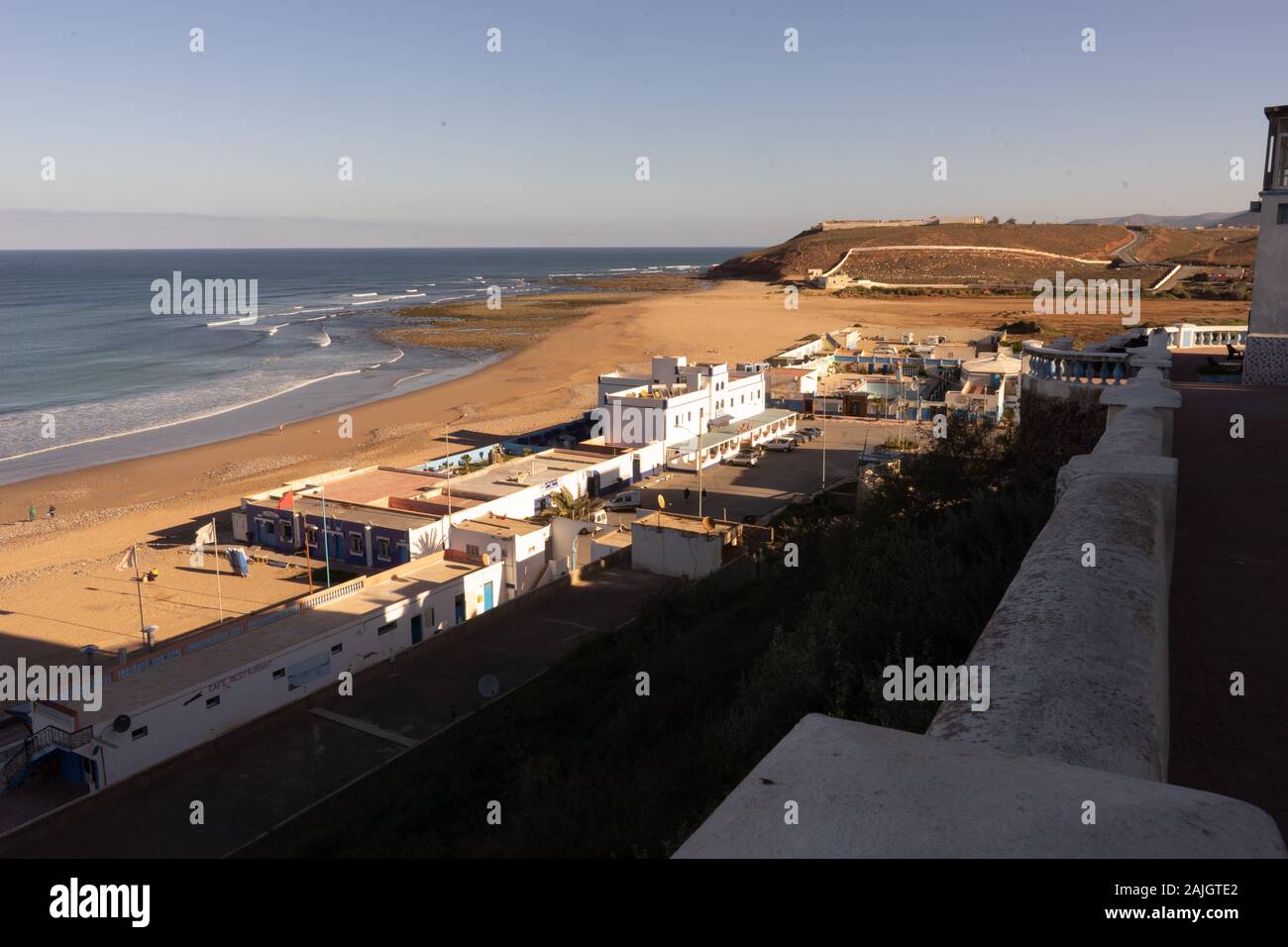 the lower town of Sidi Ifni Stock Photo - Alamy