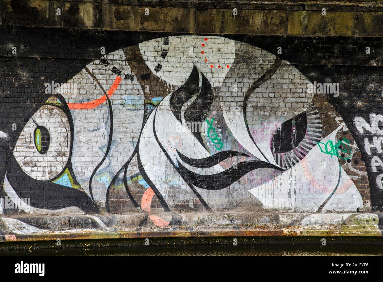 Graffiti in Digbeth, Birmingham, England, UK Stock Photo - Alamy
