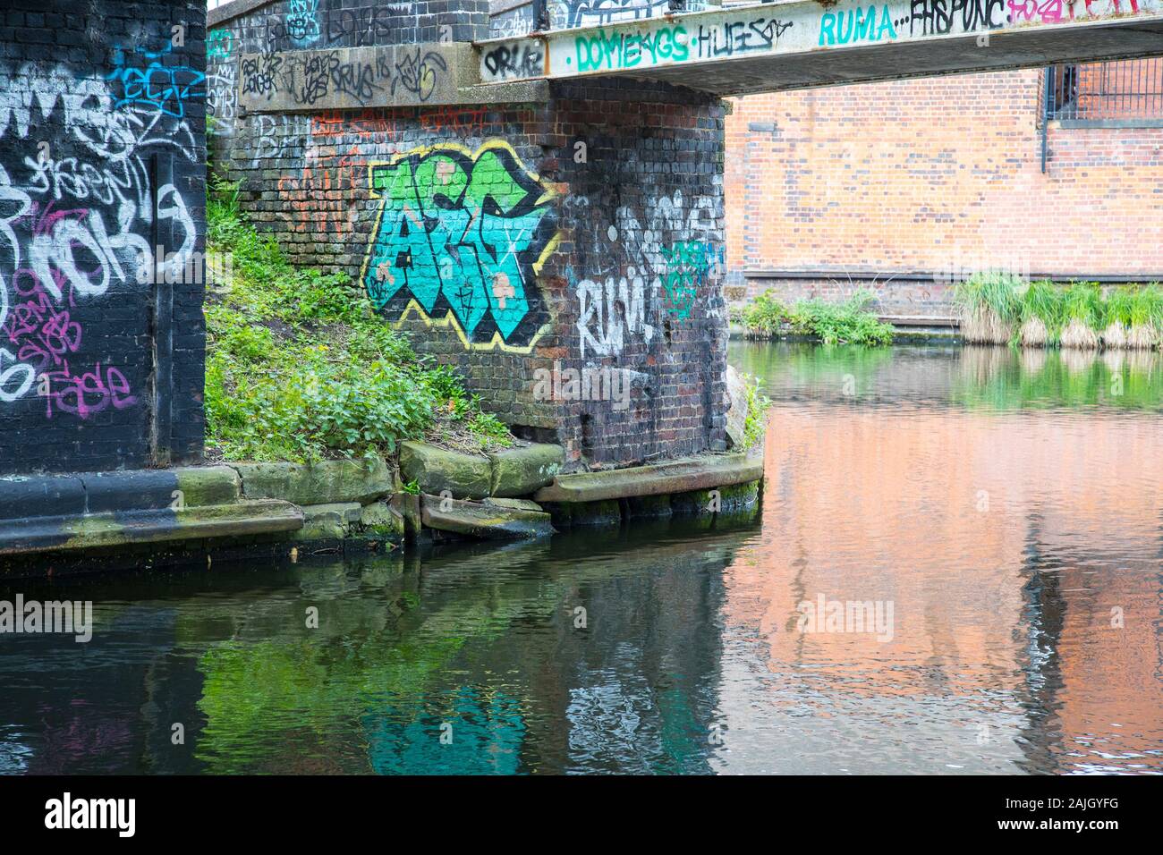 Graffiti in Digbeth, Birmingham, England, UK Stock Photo - Alamy