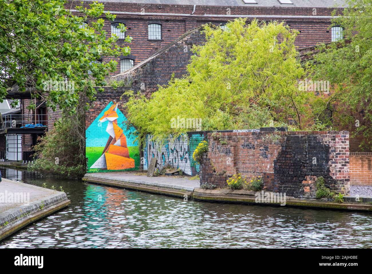 Graffiti by Anatomix in Digbeth, Birmingham, England, UK Stock Photo ...