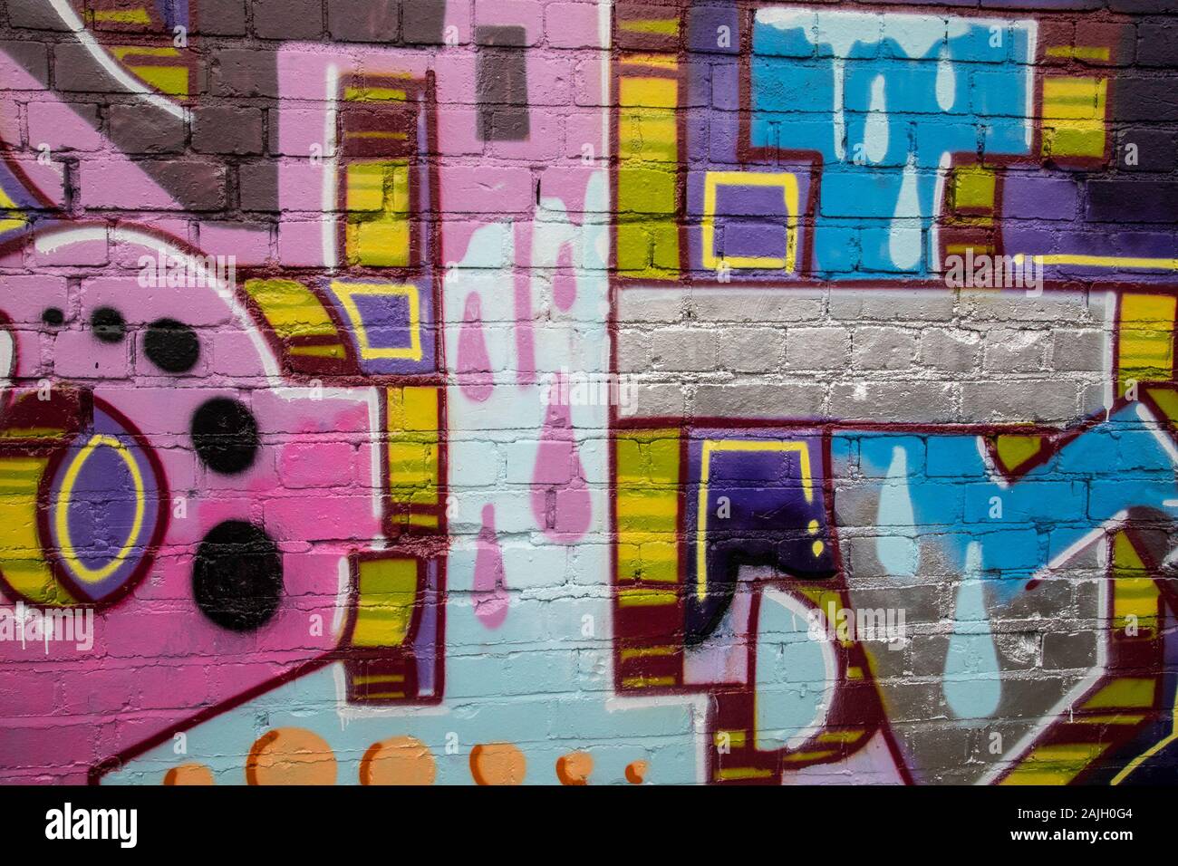 Graffiti in Digbeth, Birmingham, England, UK Stock Photo - Alamy