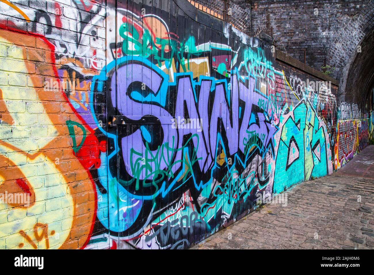 Graffiti in Digbeth, Birmingham, England, UK Stock Photo - Alamy