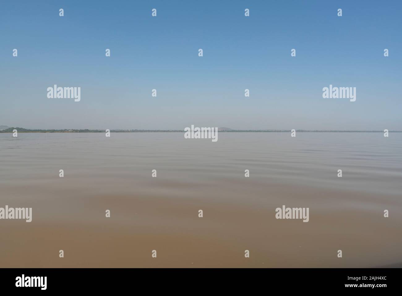 Lake Tana, the largest lake in Ethiopia and the source of the Blue Nile ...