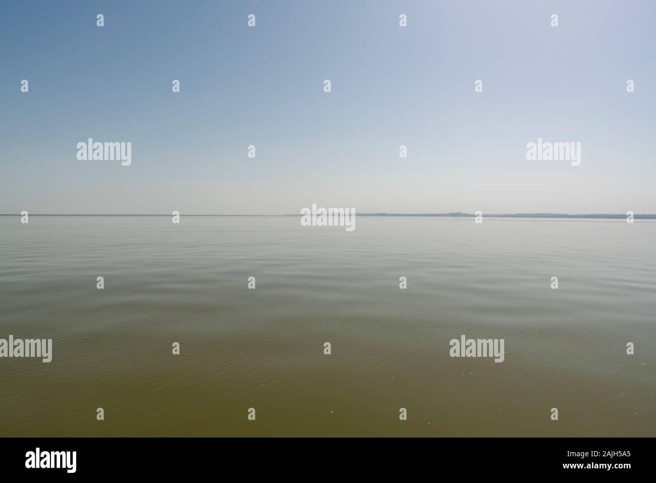 Lake Tana, the largest lake in Ethiopia and the source of the Blue Nile ...