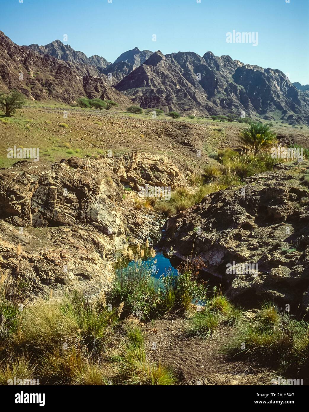 Dubai rak al hajr mountains hi-res stock photography and images - Alamy