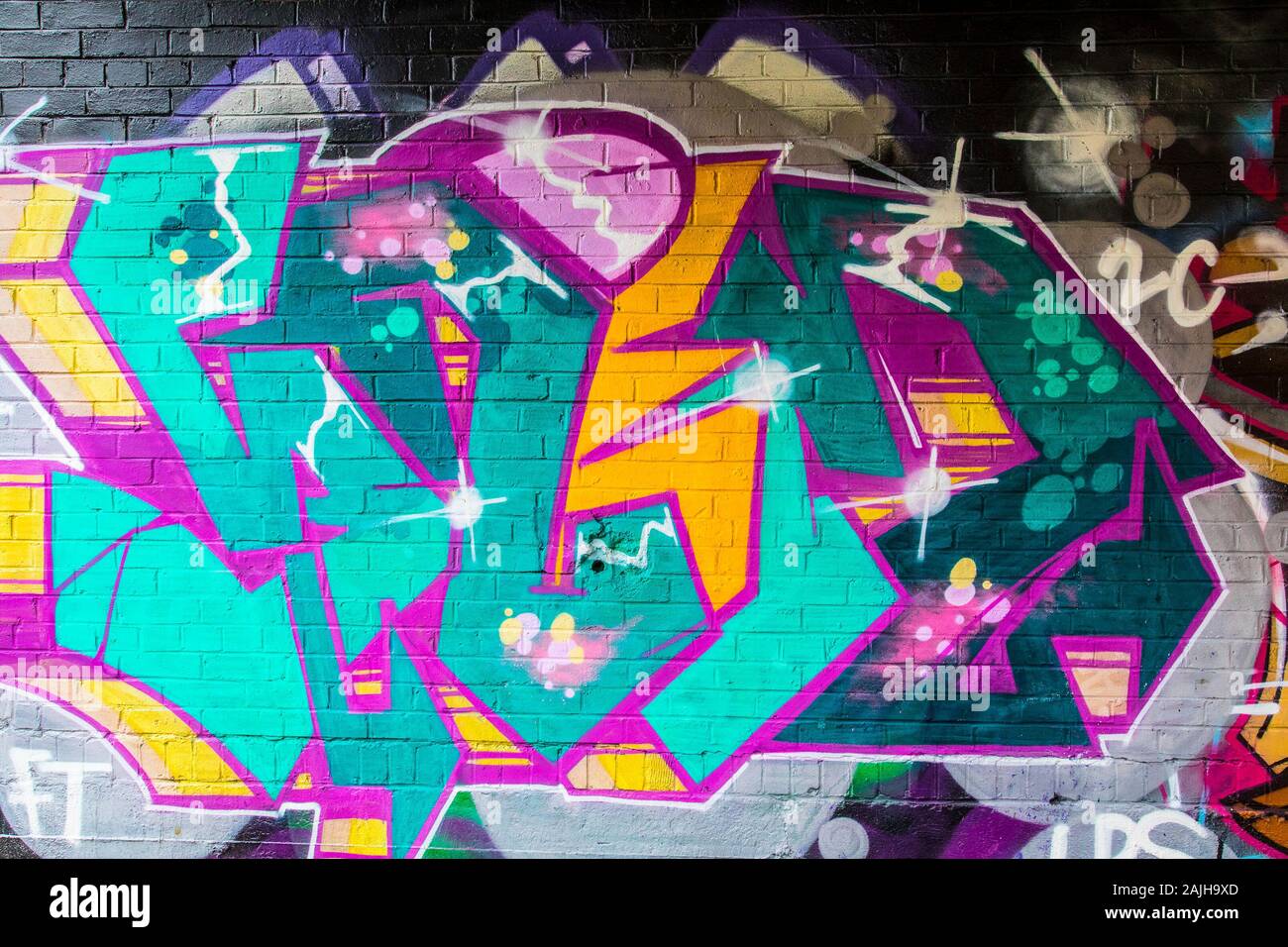 Graffiti in Digbeth, Birmingham, England, UK Stock Photo - Alamy