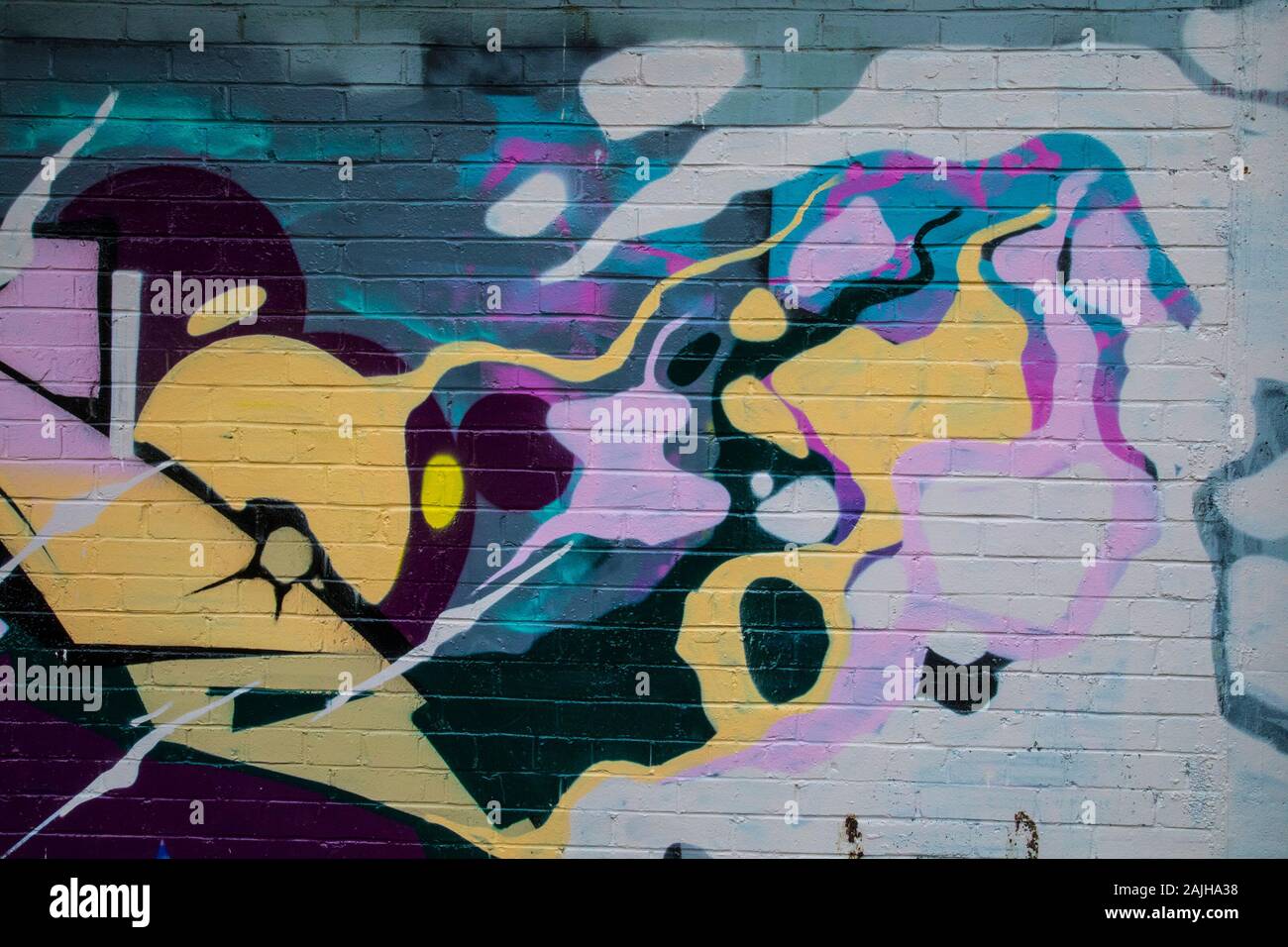 Graffiti in Digbeth, Birmingham, England, UK Stock Photo - Alamy