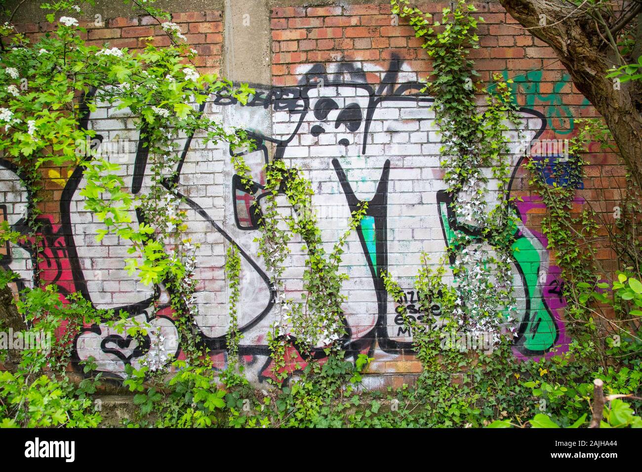 Graffiti in Digbeth, Birmingham, England, UK Stock Photo - Alamy