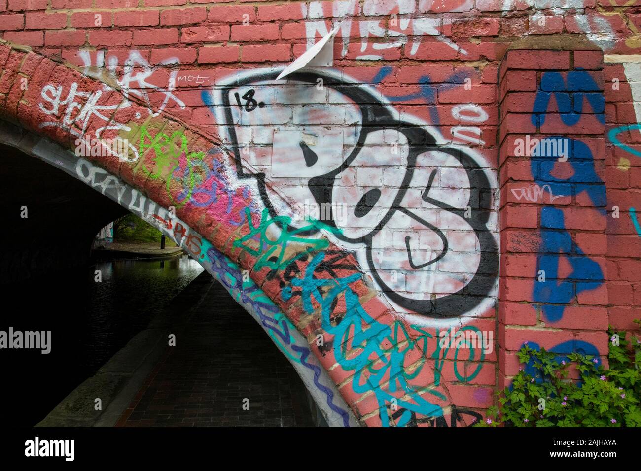 Graffiti in Digbeth, Birmingham, England, UK Stock Photo - Alamy