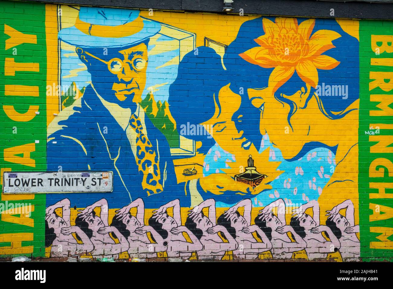 Graffiti in Digbeth, Birmingham, England, UK Stock Photo - Alamy