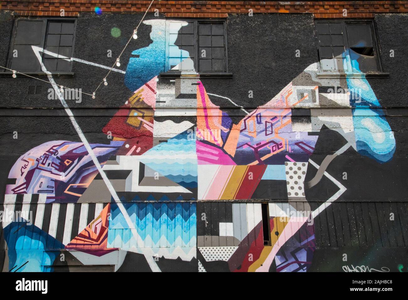 Graffiti in Digbeth, Birmingham, England, UK Stock Photo - Alamy