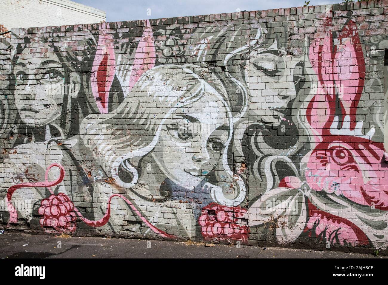 Graffiti in Digbeth, Birmingham, England, UK Stock Photo - Alamy