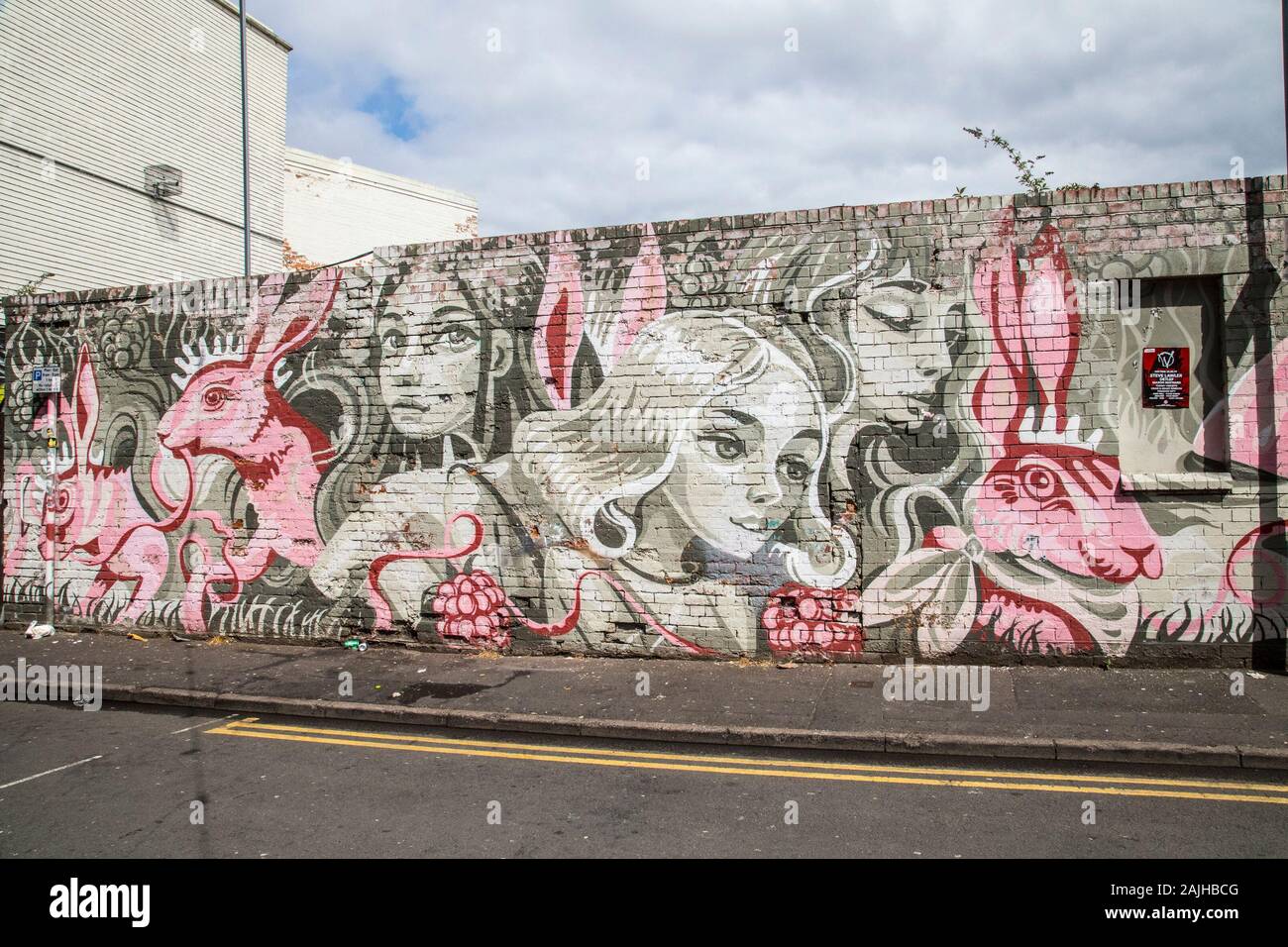Graffiti in Digbeth, Birmingham, England, UK Stock Photo - Alamy
