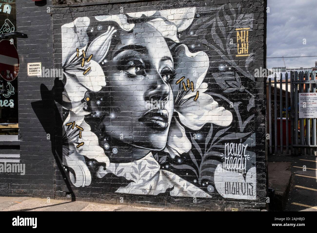 Graffiti in Digbeth, Birmingham, England, UK Stock Photo - Alamy