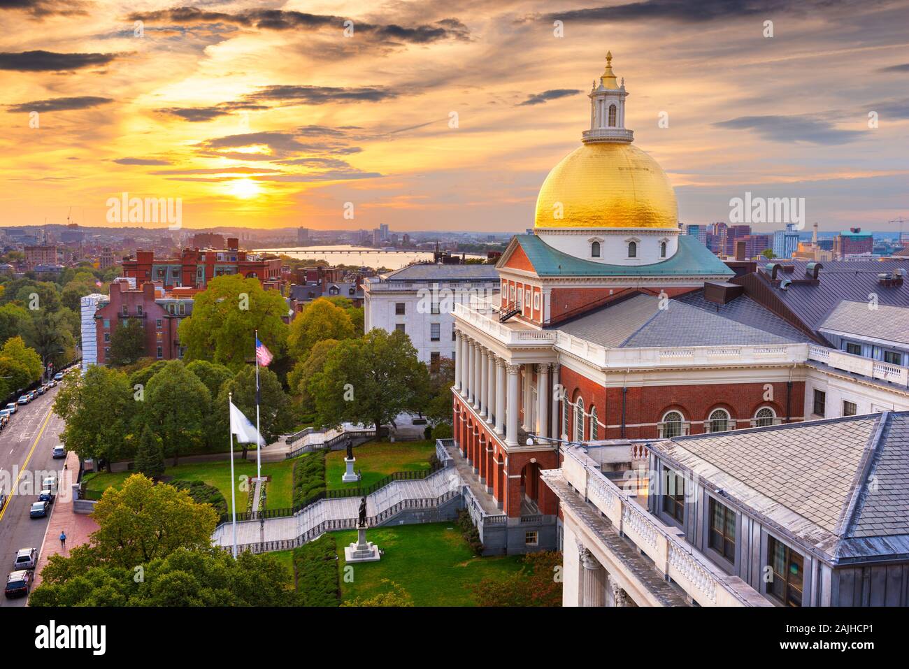 Massachusetts Capital Building High Resolution Stock Photography and ...