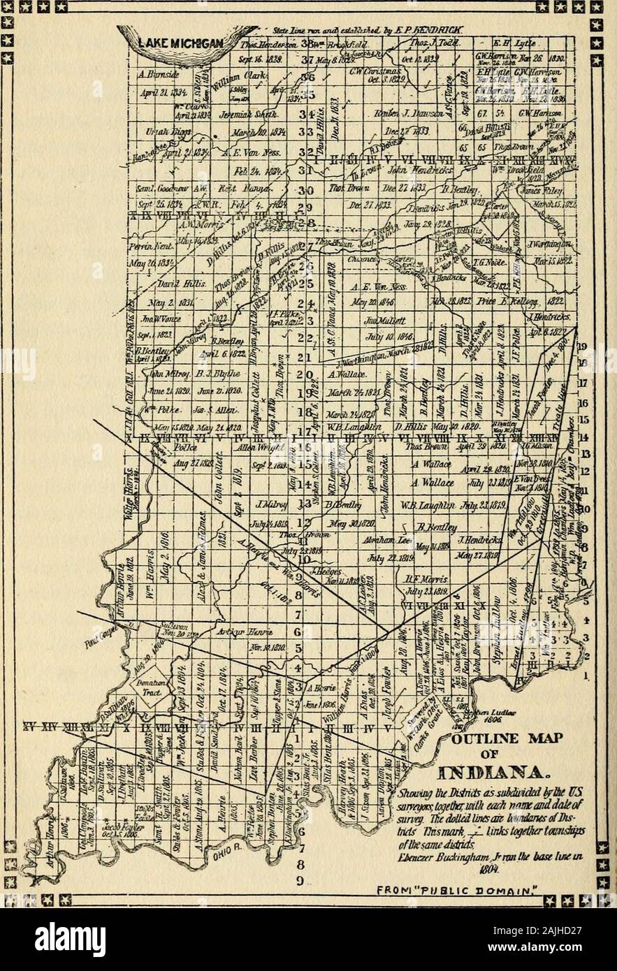 Indiana Historical Society publications . ably reset all his mile posts ...