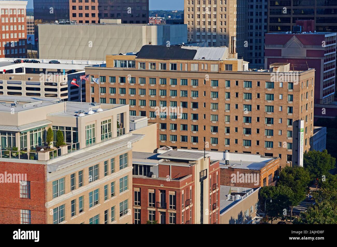 Aerial view atlanta hi-res stock photography and images - Alamy
