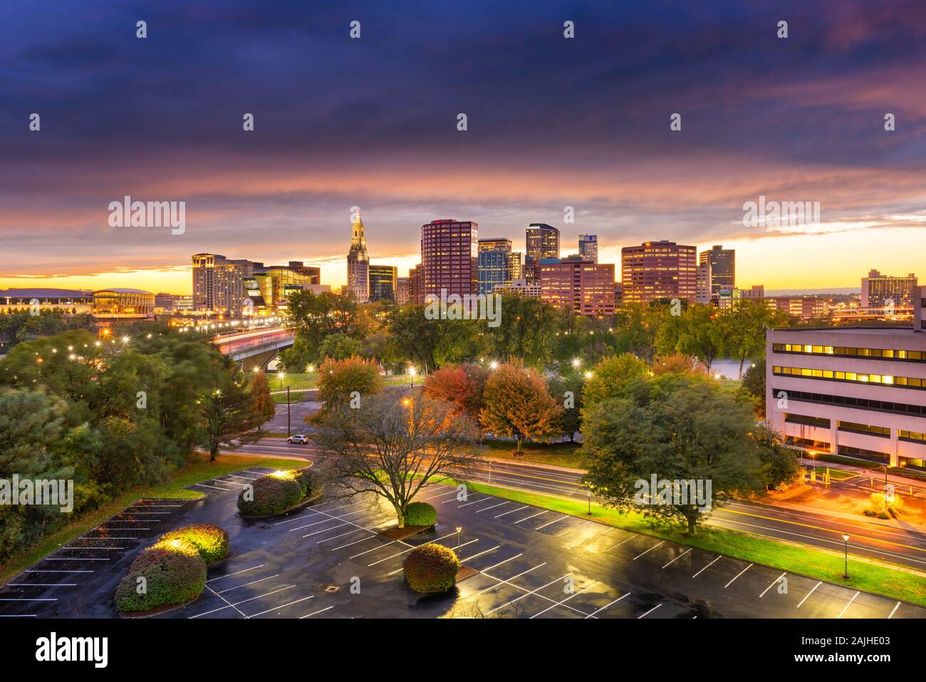 Aerial view connecticut hi-res stock photography and images - Alamy