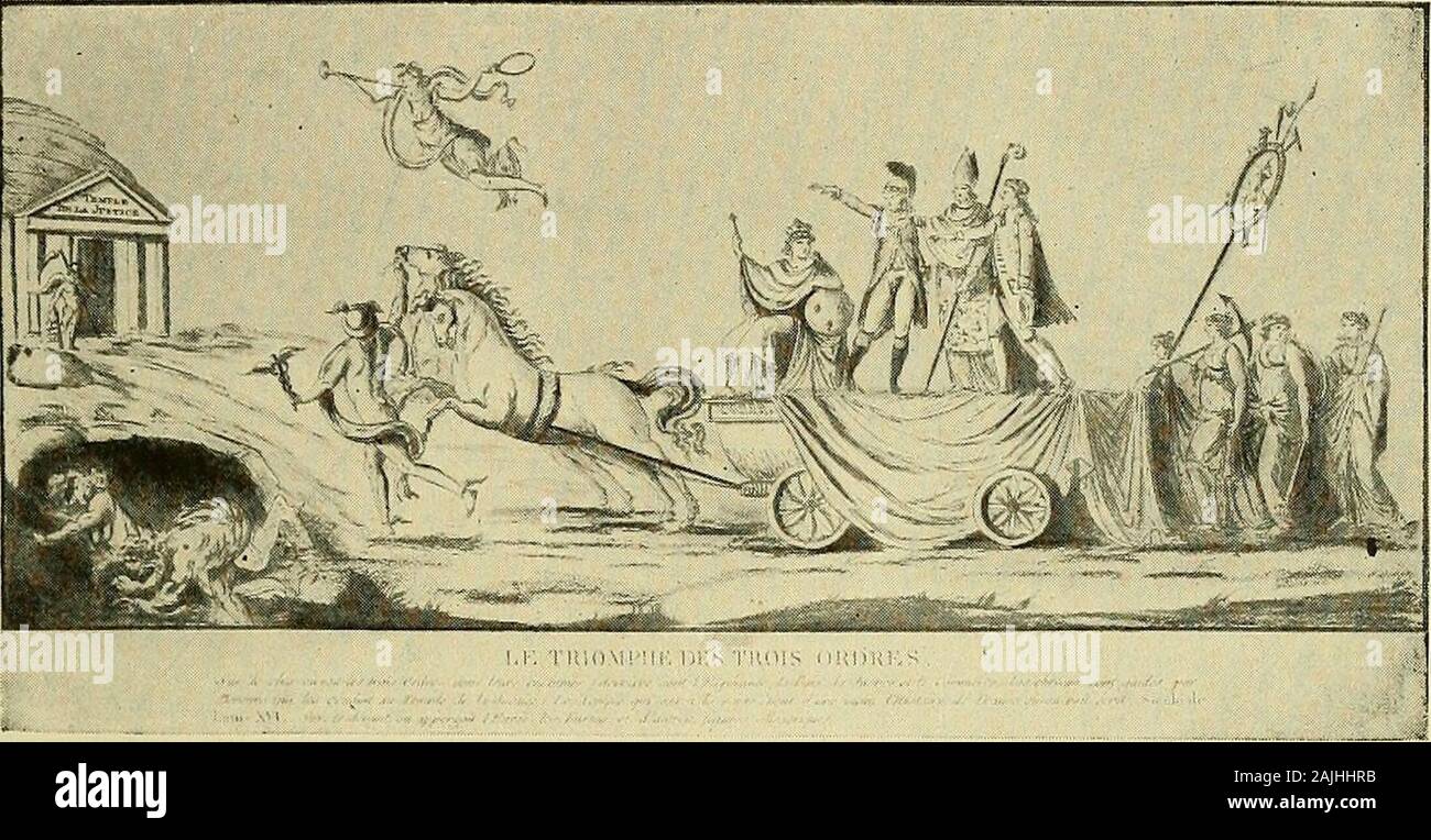 Three orders of estates hi-res stock photography and images - Alamy