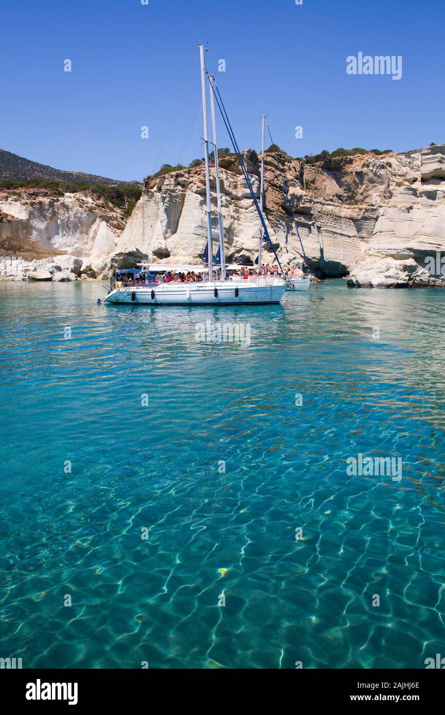 Kleftiko bay milos hi-res stock photography and images - Alamy