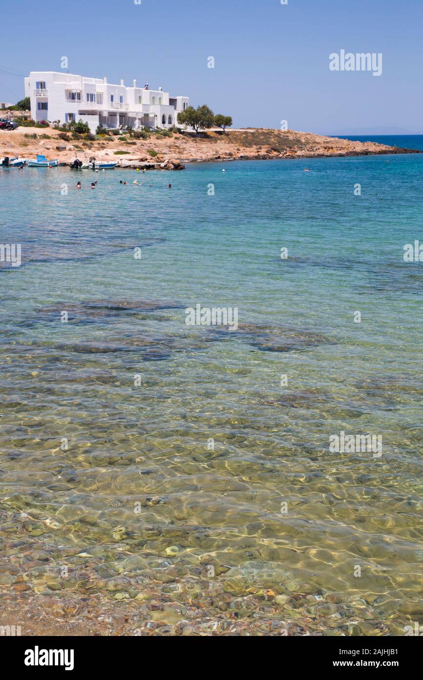 Greece. cyclades. paros island. naoussa hi-res stock photography and ...