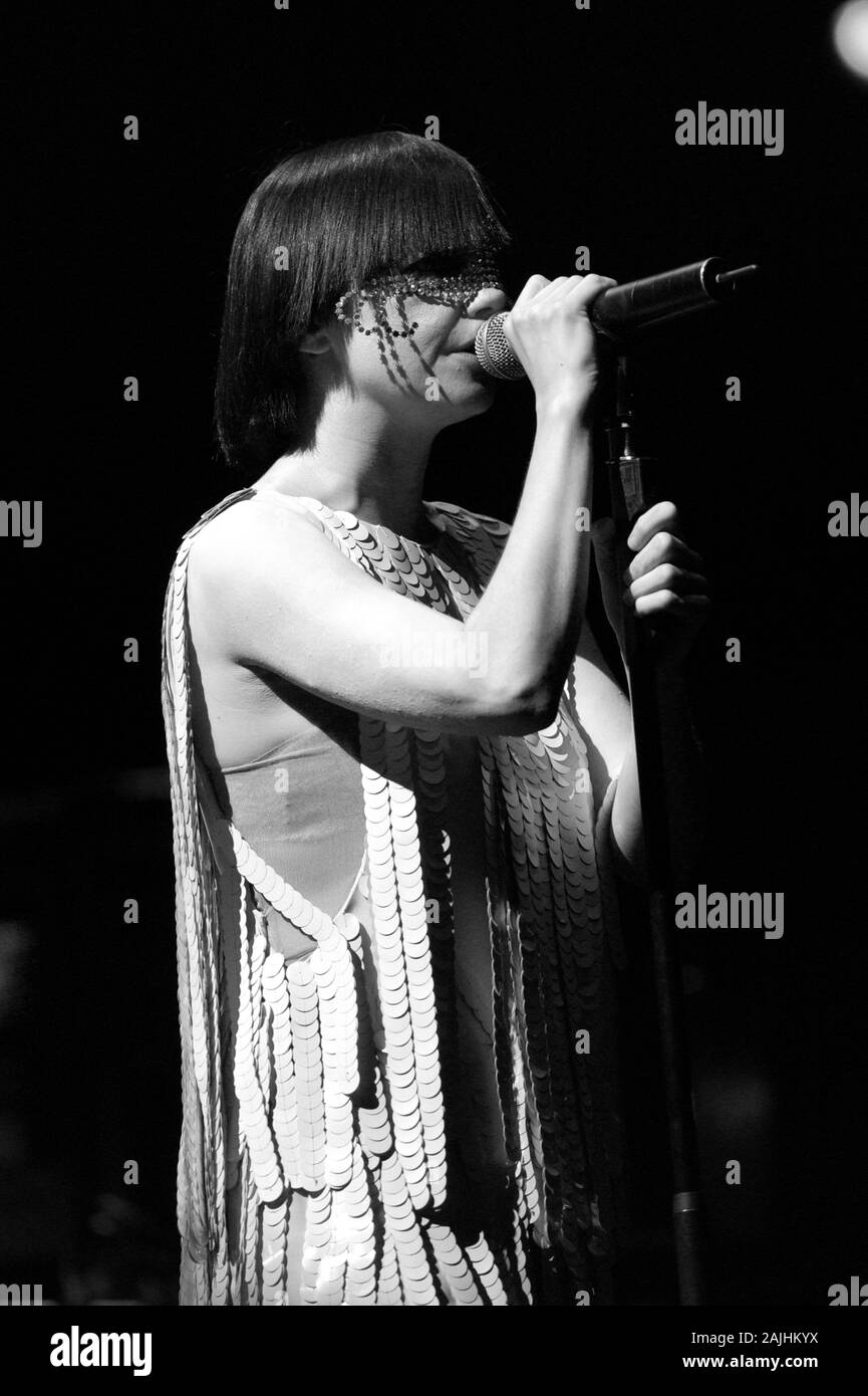 Bjork singer Black and White Stock Photos & Images - Alamy