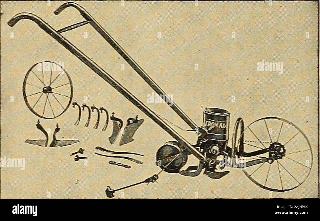Vaughan's seed store . No. 306 Combined Double and Single Wheel Hoe ...