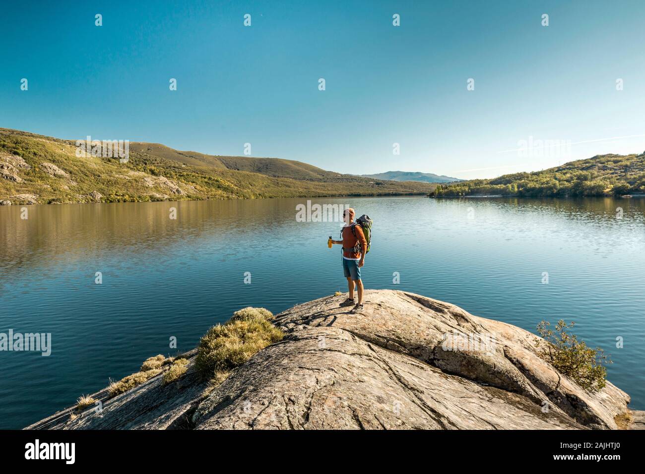 Beautiful shot calm lake near hi-res stock photography and images - Alamy