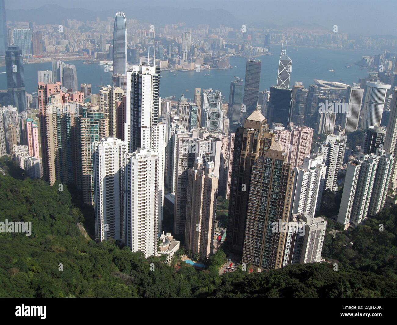 Skyscraper's landscape, Hong Kong Stock Photo - Alamy