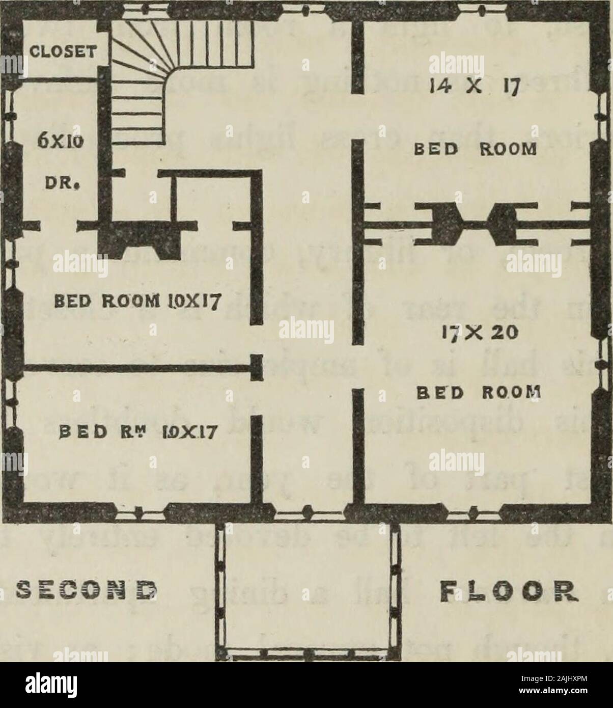 Back passage between the rear of house hi-res stock photography and ...