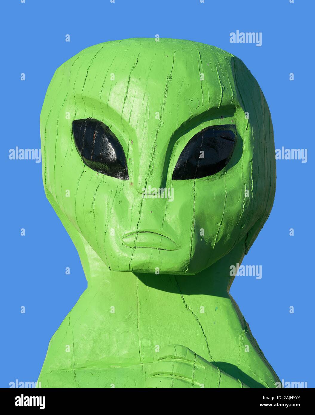 Alien sculpture hi-res stock photography and images - Alamy