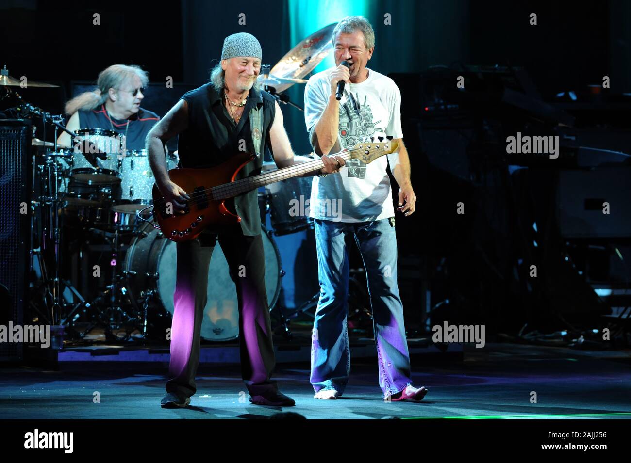 Milan Italy 15 July 2008 Live Concert Of Deep Purple At The Smeraldo
