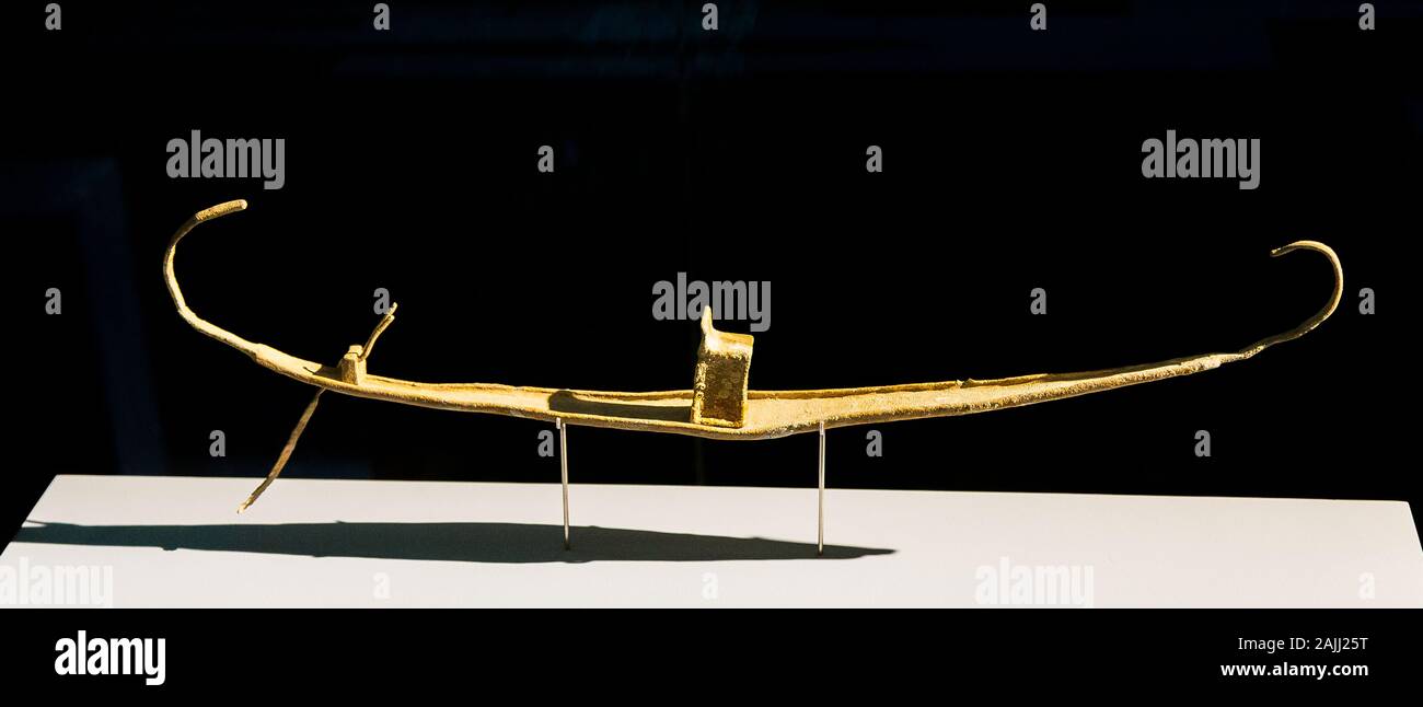 Photo taken during the opening visit of the exhibition “Osiris, Egypt's ...