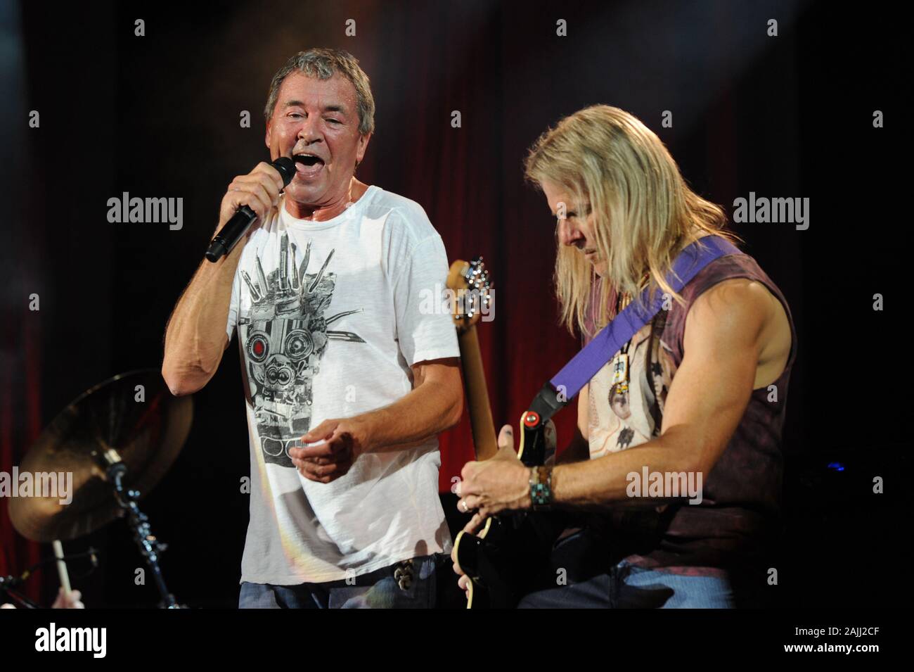 Milan Italy ,15 July 2008, Live concert of Deep Purple at the Smeraldo ...