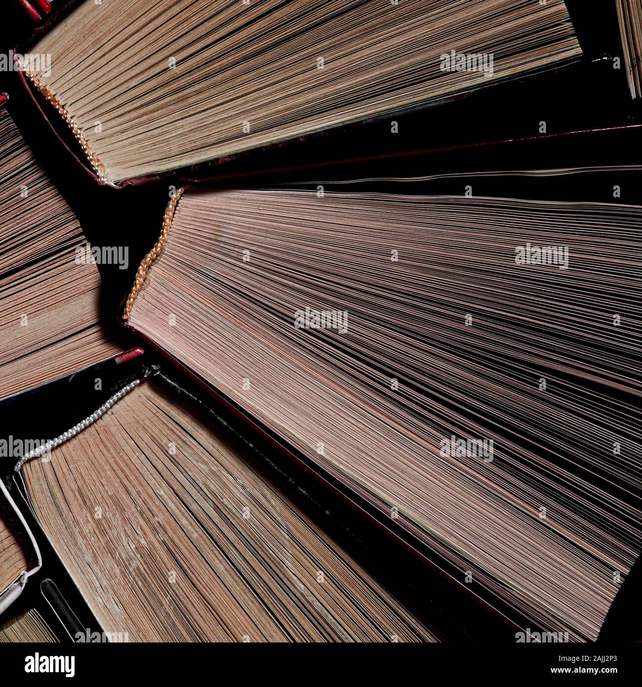 Image of open encyclopedia hi-res stock photography and images - Alamy