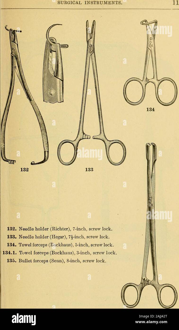 Sponge forceps hi-res stock photography and images - Alamy