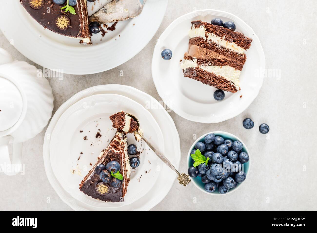 Layered gateau hi-res stock photography and images - Alamy